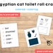 Egyptian Cat Toilet Paper Roll Craft Ancient Egypt Party Coloring ...
