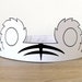 Tiger Ears Paper Crown Party Coloring Printable Kids Craft Safari ...