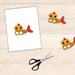 Goldfish Paper Craft Printable Pet Animal Finger Puppet Activity Kids ...