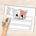 Red Panda Paper Crown Party Coloring Printable Kids Craft - Etsy