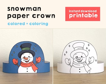 Printable Crown Kids | Etsy