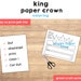 King Paper Crown Template Fantasy Medieval Party Headband Coloring ...
