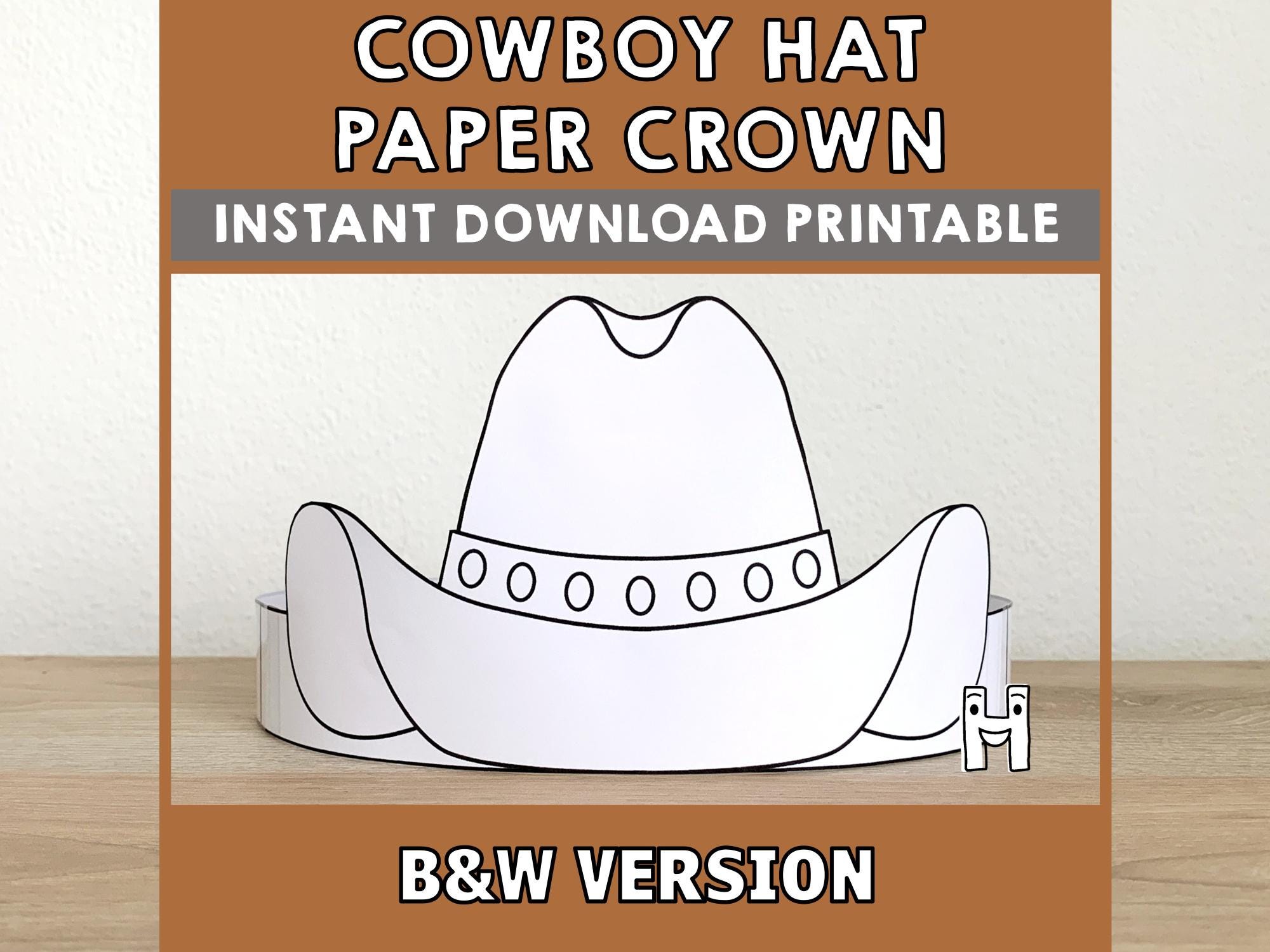 Cowboy Hat Printable