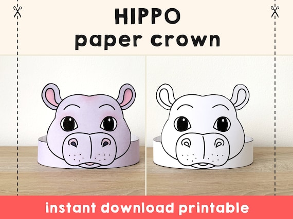 Hippo Face Craft For Kids 530+ Creative Face Paint Ideas For Every