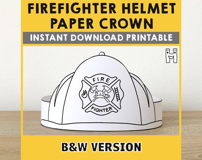 Community Helpers Paper Crowns Police Builder Farmer Nurse Postman ...