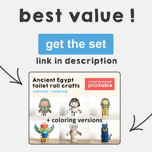 Scarab Toilet Paper Roll Craft Ancient Egypt Party Coloring Printable ...