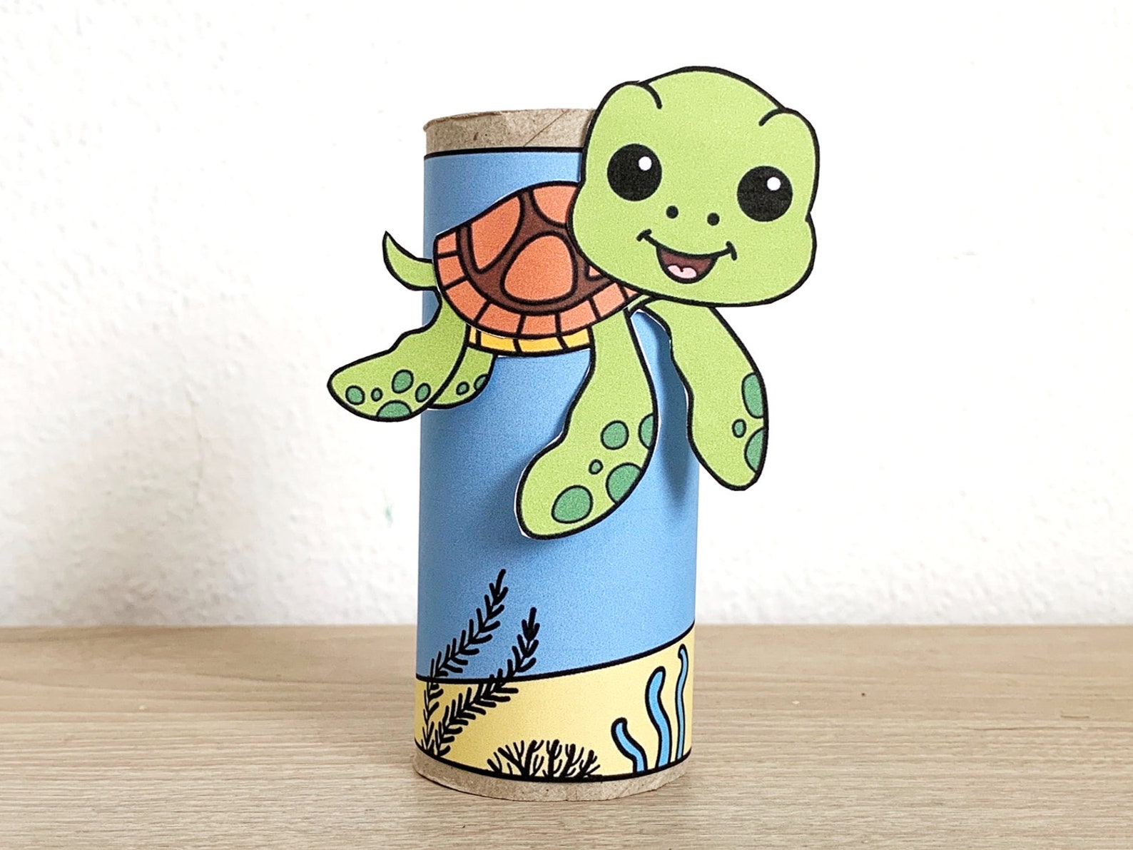 Sea Turtle Toilet Paper Roll Craft Ocean Animal Beach Sea - Etsy