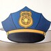 Police Cap Hat Paper Crown Party Pretend Play Printable Kids Craft ...