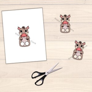 Warthog Paper Craft Printable African Animal Finger Puppet Kids Craft ...