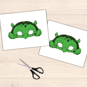 Sea Turtle Mask Template Costume Kids Diy Ocean Sea Animal Party Fun ...