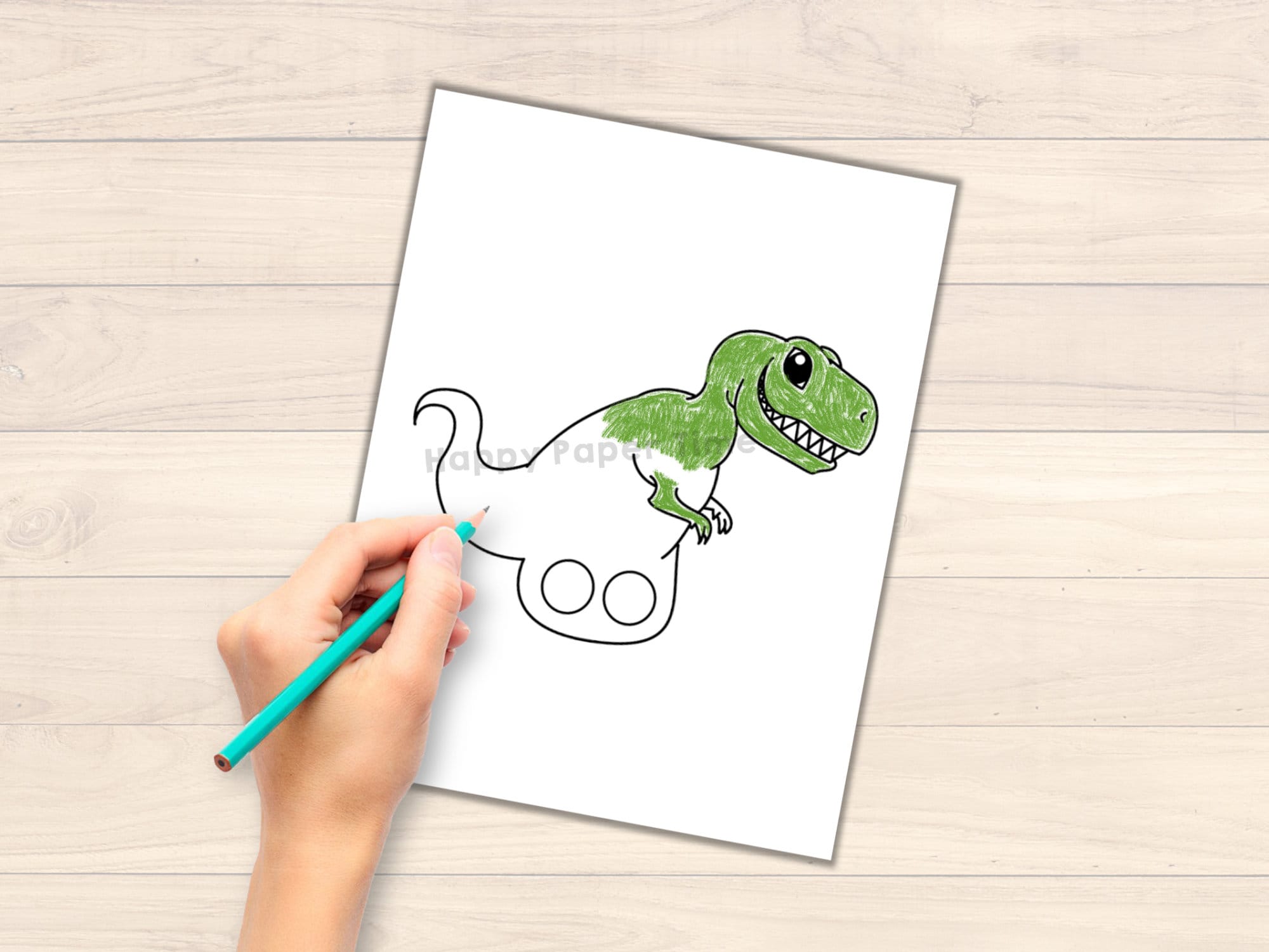 Dinosaur T-rex Paper Craft Printable Finger Puppet Kids Craft - Etsy