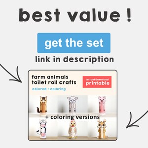 Cow Toilet Paper Roll Craft Farm Animal Party Coloring Printable ...