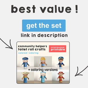 Farmer Toilet Paper Roll Craft Gardener Party Coloring Printable ...