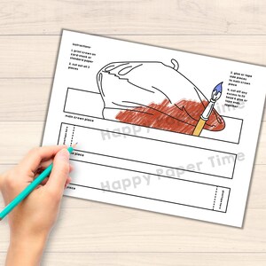 Artist Hat Painter Paper Crown French Party Coloring Printable Kids ...