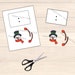 Snowman Toilet Paper Roll Craft Christmas Party Coloring Printable ...