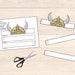 Viking Paper Crown Activity Printable Kids Craft Helmet Medieval ...
