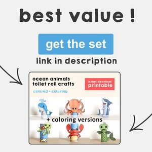 Fish Toilet Paper Roll Craft Ocean Animal Beach Sea Party Coloring ...