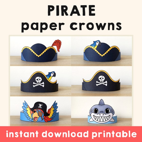 Pirate and Parrot - Etsy