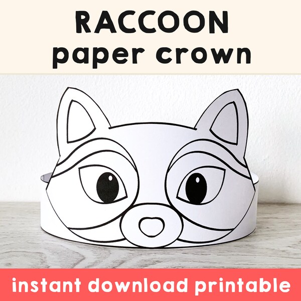 Raccoon - Etsy