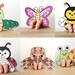 Bugs Insects Paper Craft Printable Finger Puppet Template Kids Craft ...