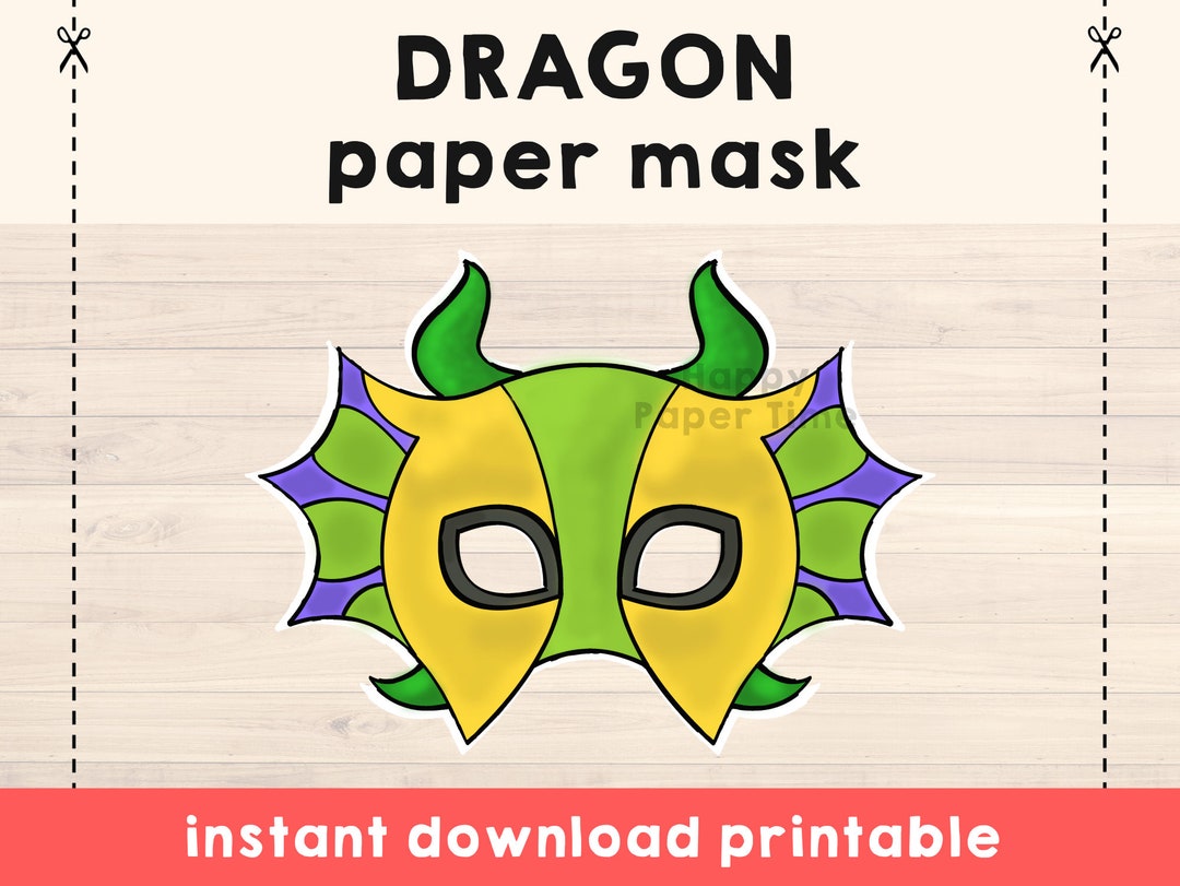 Dragon Costume Mask Dragon Mask Dragon Costume Dragon Party - Dragon ...