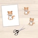 Cat Kitten Paper Craft Printable Pet Animal Finger Puppet Kids Craft ...
