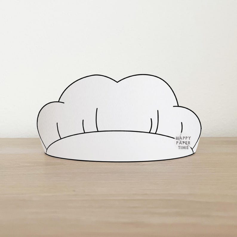 Pilgrim Cap Hat Paper Crown Headband Thanksgiving Settler Party ...