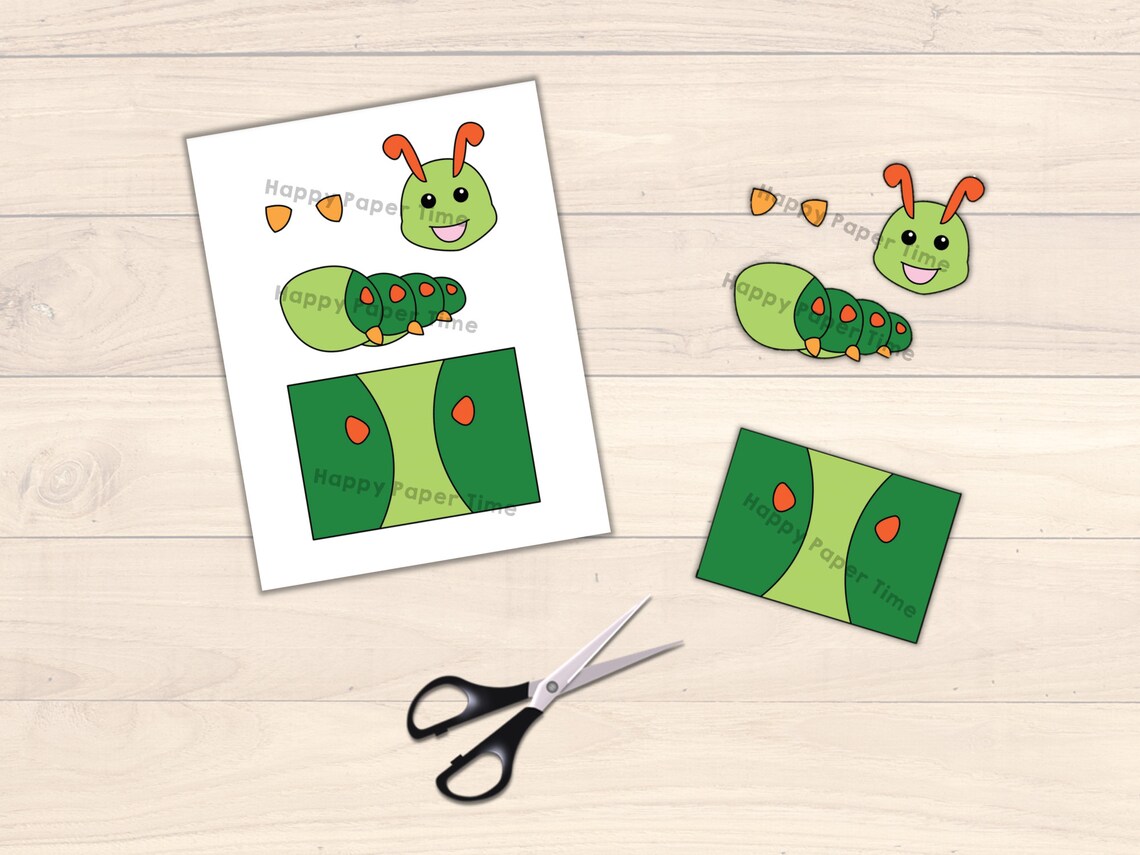 Caterpillar Toilet Paper Roll Craft Bugs Insects Party - Etsy