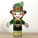 St. Patrick's Day Toilet Paper Roll Craft Activity Leprechaun Shamrock ...