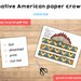 Native American Paper Craft Headdress Crown Party Template Printable ...