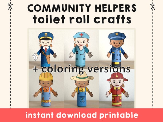 Manualidades De Ayudantes Comunitarios Para Preescolar Ayudante De La