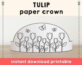 Firefighter Helmet Paper Crown Party Coloring Printable Kids Craft ...