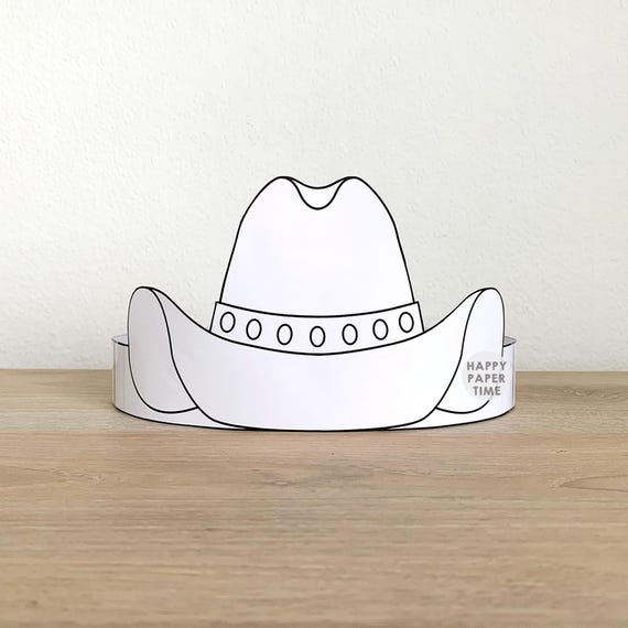 Cowboy Hat Template For Preschoolers Pin On Preschool