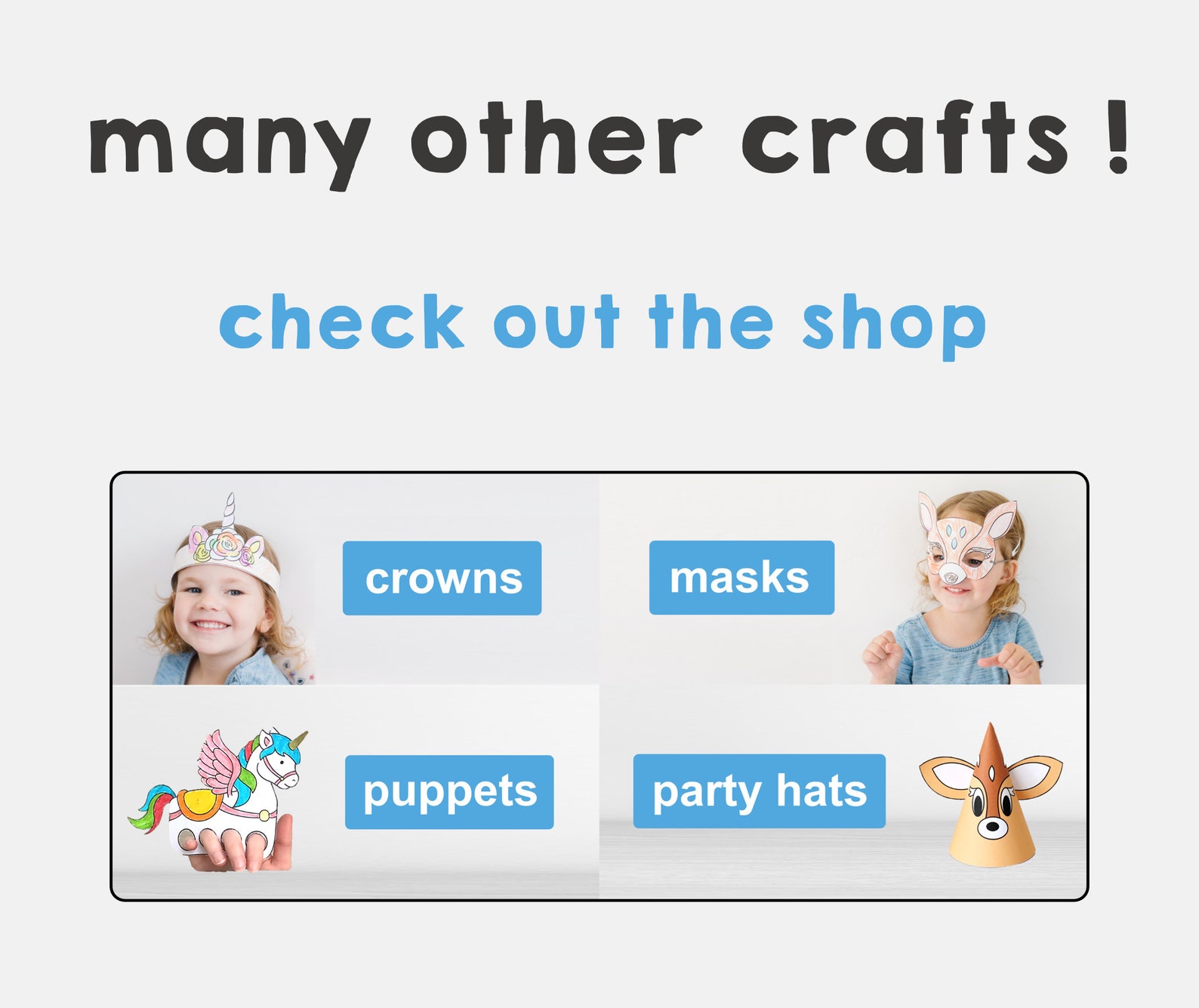 Chicken Puppet Paper Craft Printable Finger Puppet Kids Craft Animal ...