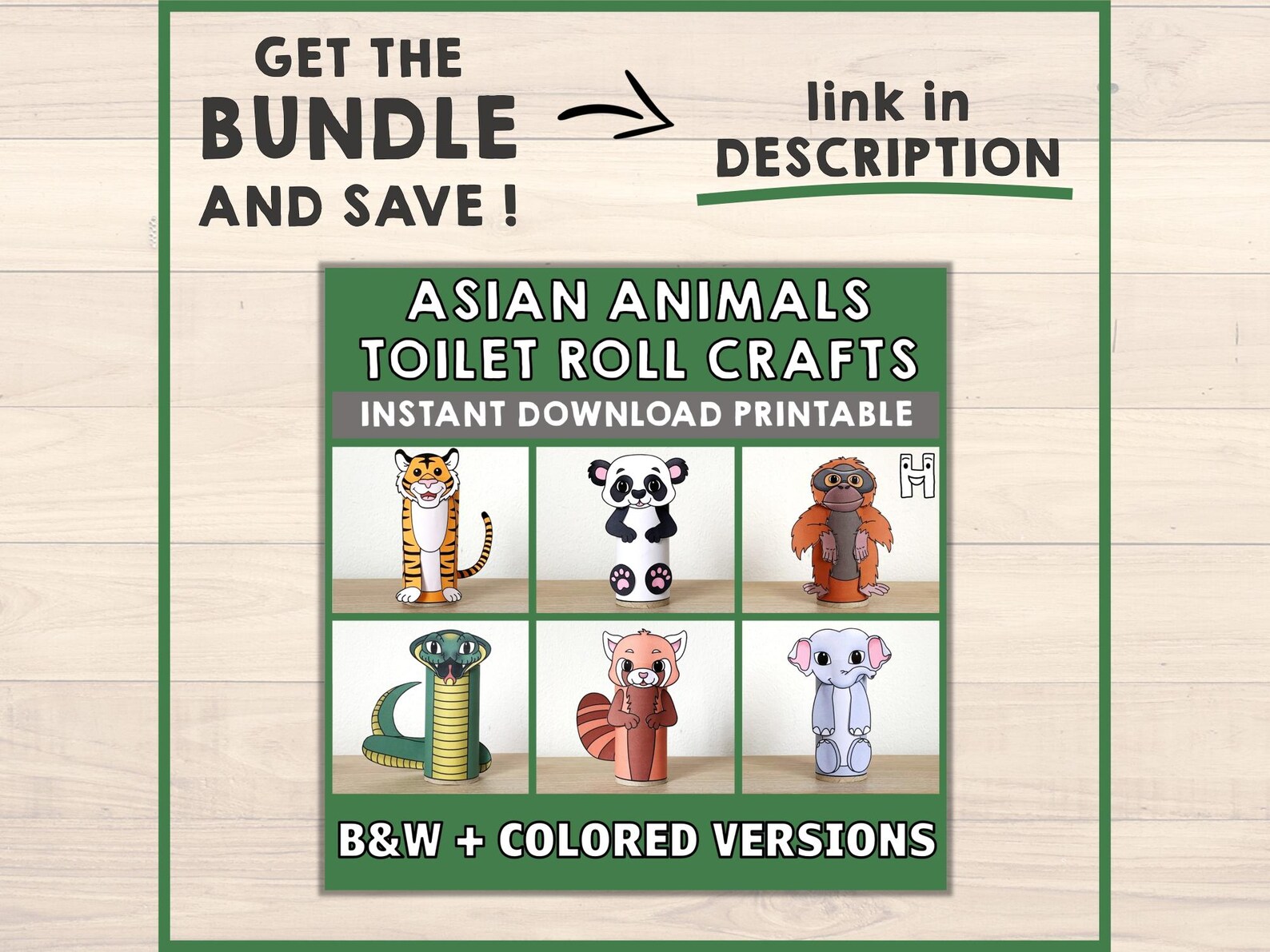 Cobra Snake Toilet Paper Roll Craft Asian Reptile Jungle Party Coloring ...