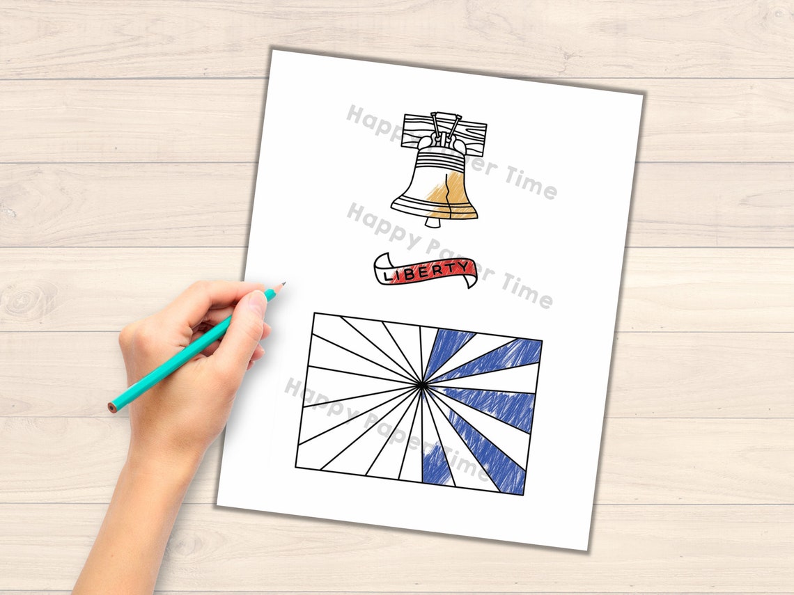 Liberty Bell Toilet Paper Roll Craft America Symbol 4th of - Etsy