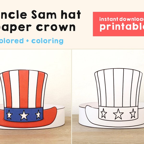 Uncle Sam Hat - Etsy