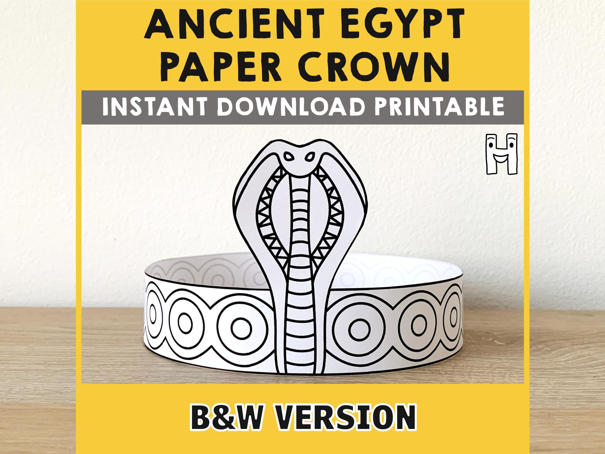 Egyptian Headband Template