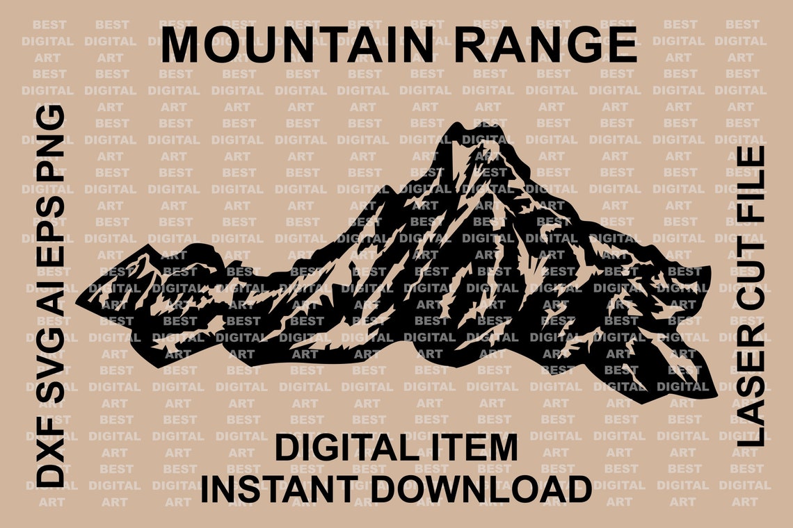 Bergkette svg Berg svg Natur svg Berg Clipart Berg - Etsy Österreich