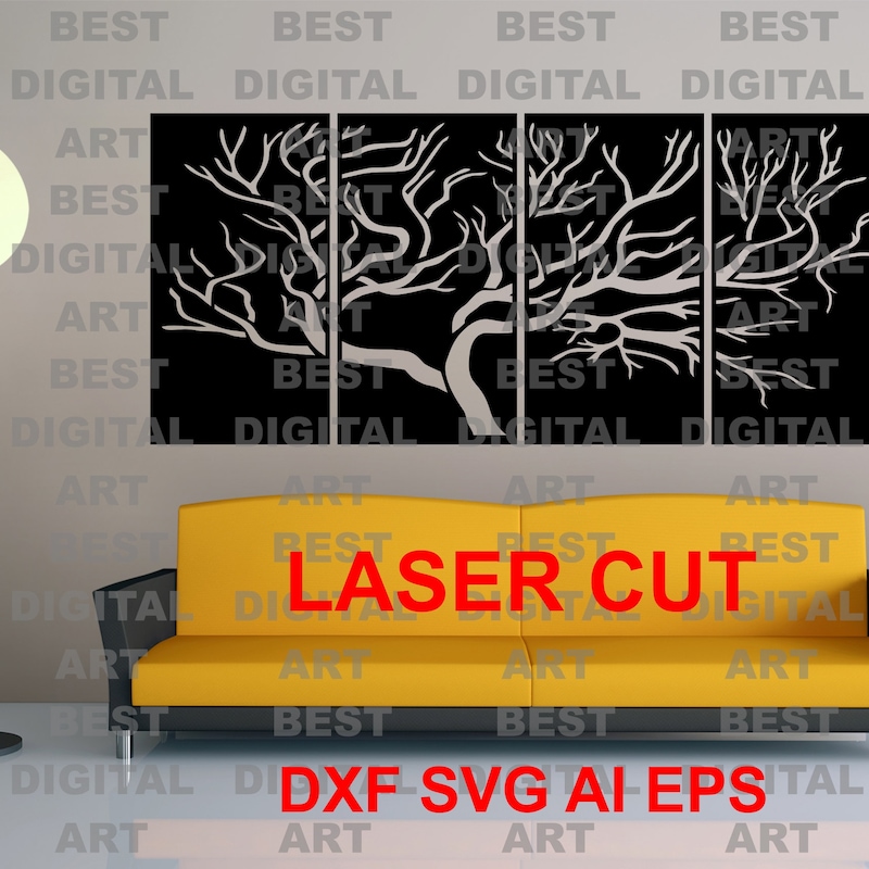 Tree Line Svg - Etsy