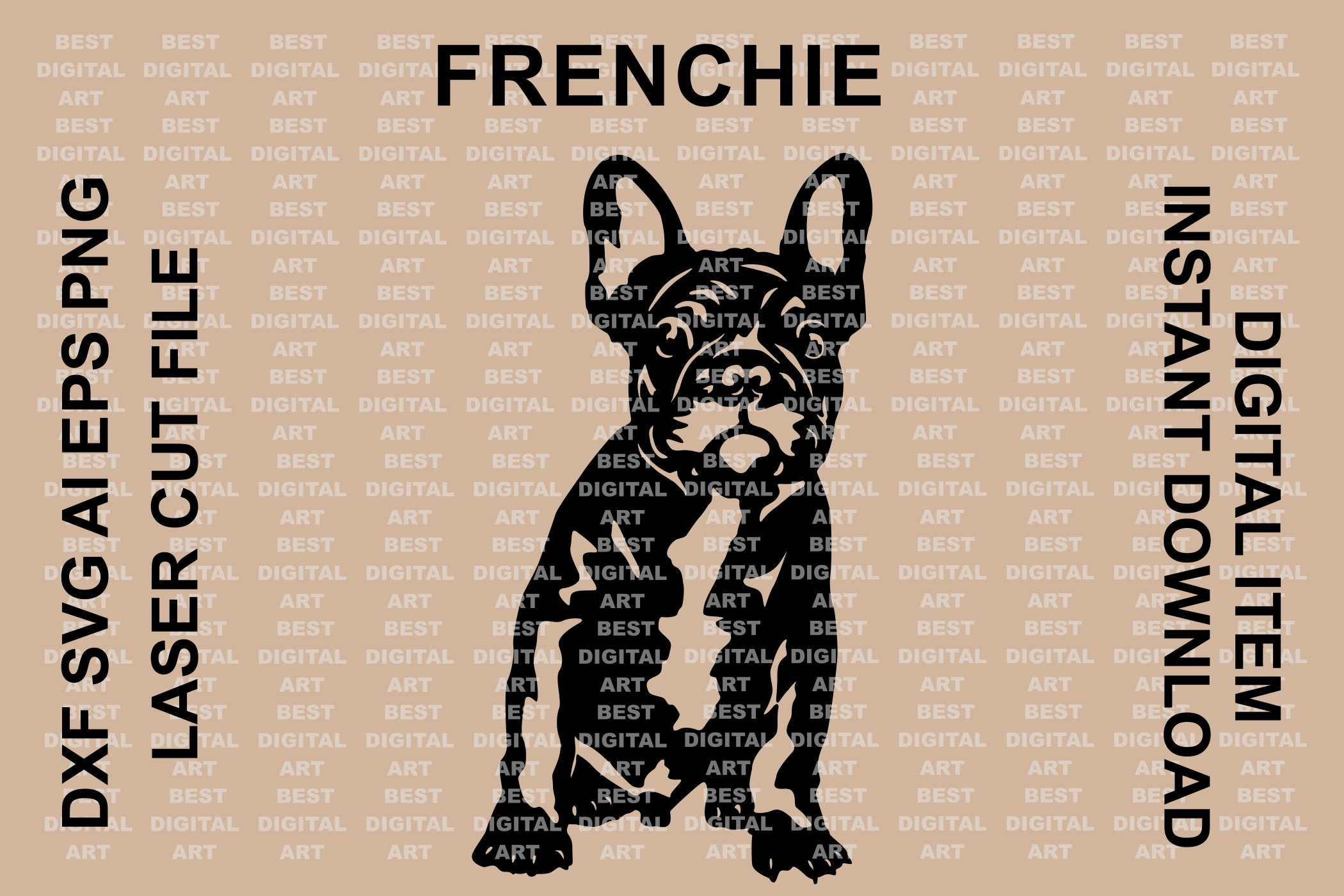Frenchie Svg French Bulldog Svg Puppy Svg Svg Cut File Bulldog - Etsy ...