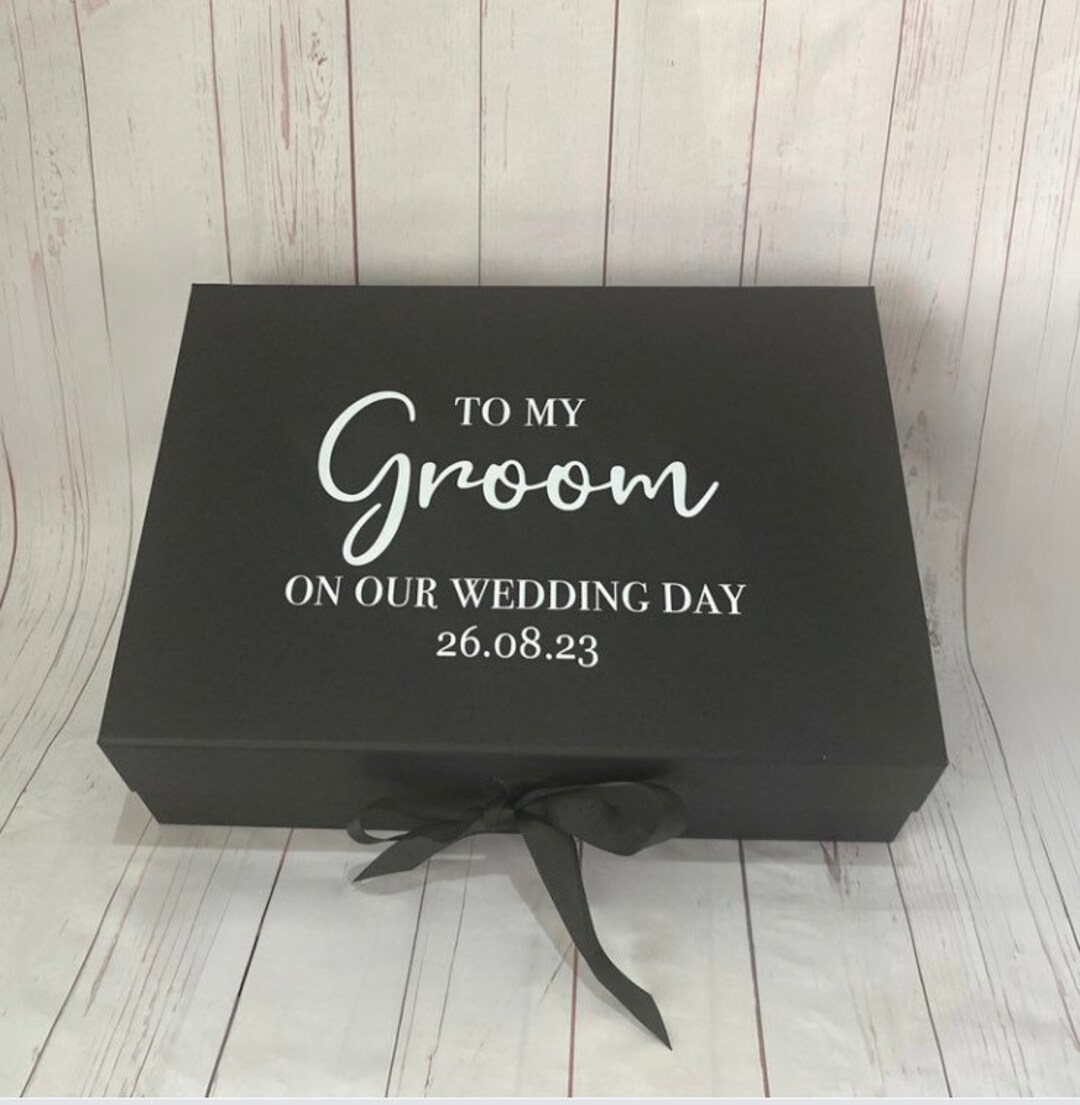 Groom Gift Box Groom Box Groom Gift Groomsmen Gifts Groom Gifts Groom ...