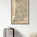Printable Vintage Indiana Railroad Map, Vintage 1896 Map of Indiana ...
