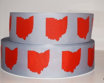 Ohio state ribbon | Etsy