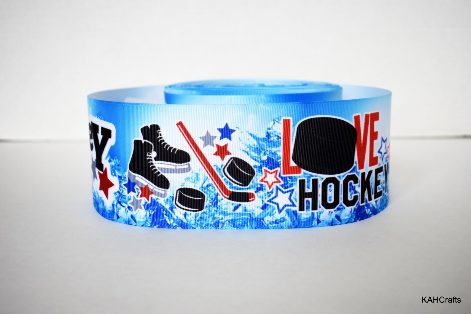 Hockey 3 Grosgrain Ribbon | Etsy