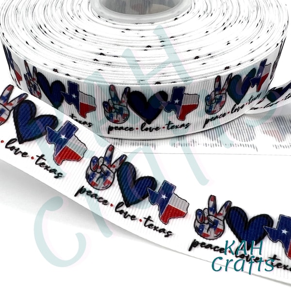 Texas Ribbon - Etsy