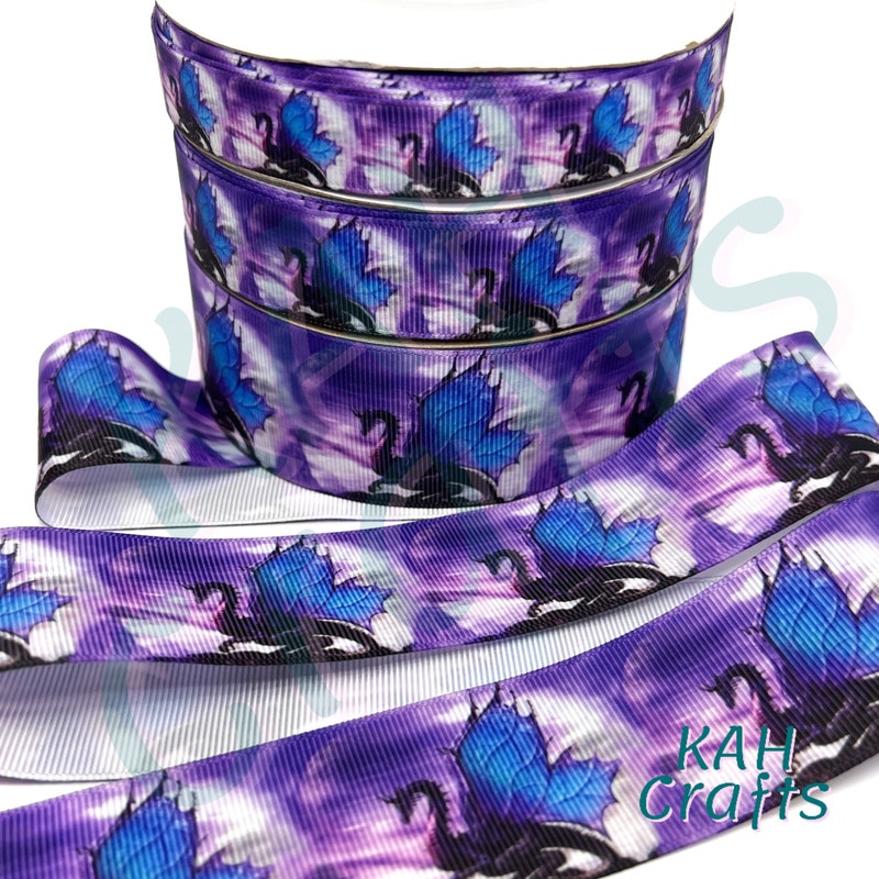 Purple Dragon Fabric - Etsy