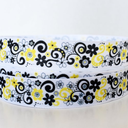 Bees 7/8 Grosgrain Ribbon | Etsy