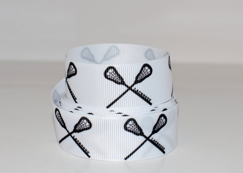 Lacrosse 7/8" Grosgrain Ribbon You Choose - Etsy