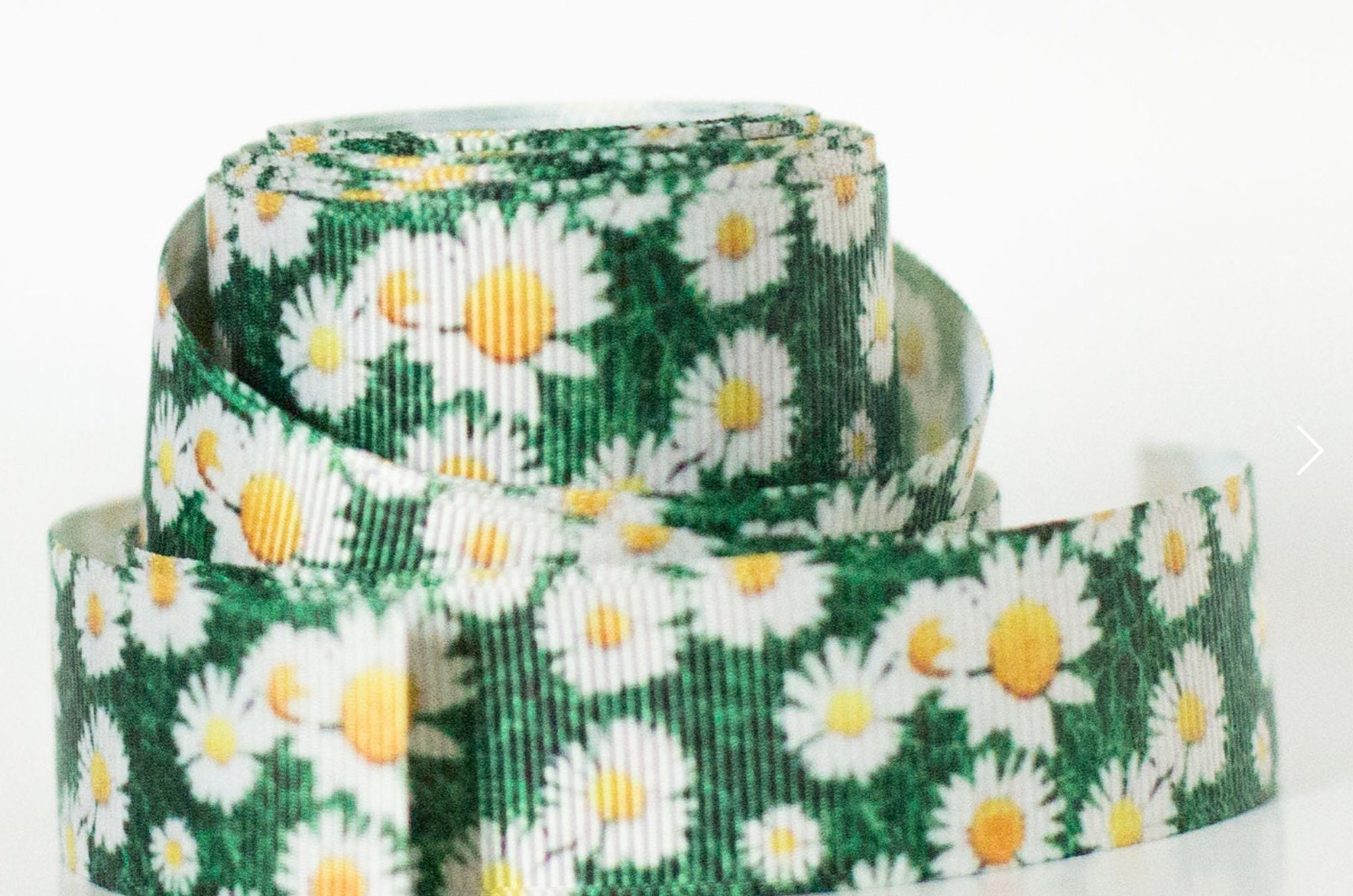 Daisy Grosgrain Ribbon You Choose | Etsy